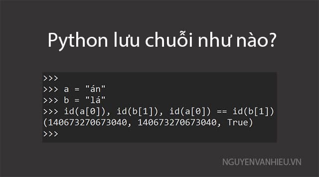 Cách Python tối ưu bộ nhớ khi lưu chuỗi (string) – Lập Trình Không Khó